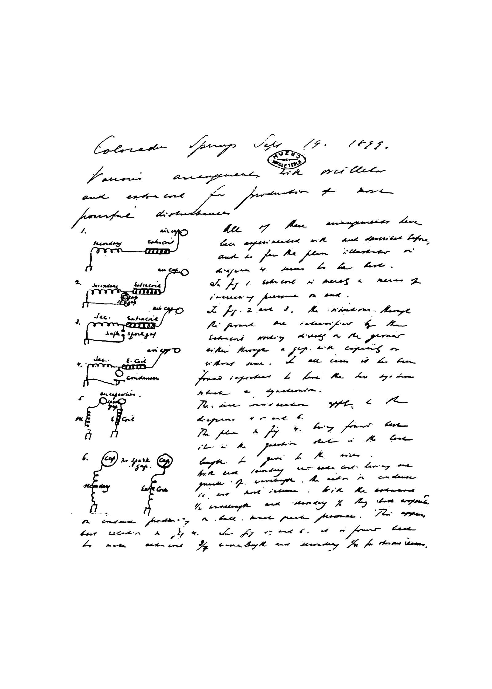 Nikola Tesla: Colorado Springs Notes, 1899-1900 - Page 200