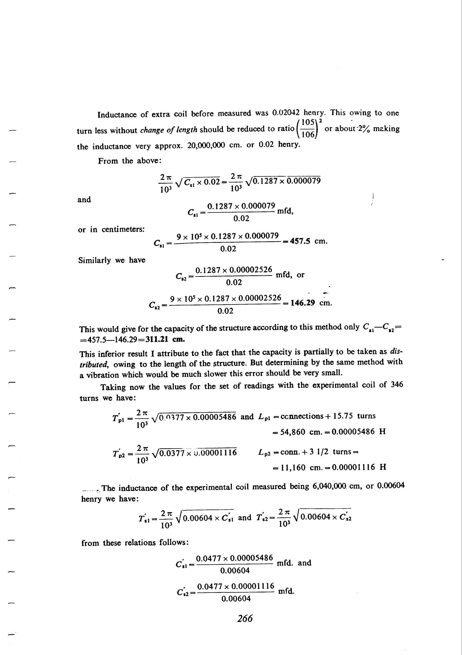 Nikola Tesla: Colorado Springs Notes, 1899-1900 - Page 266 | Tesla Universe