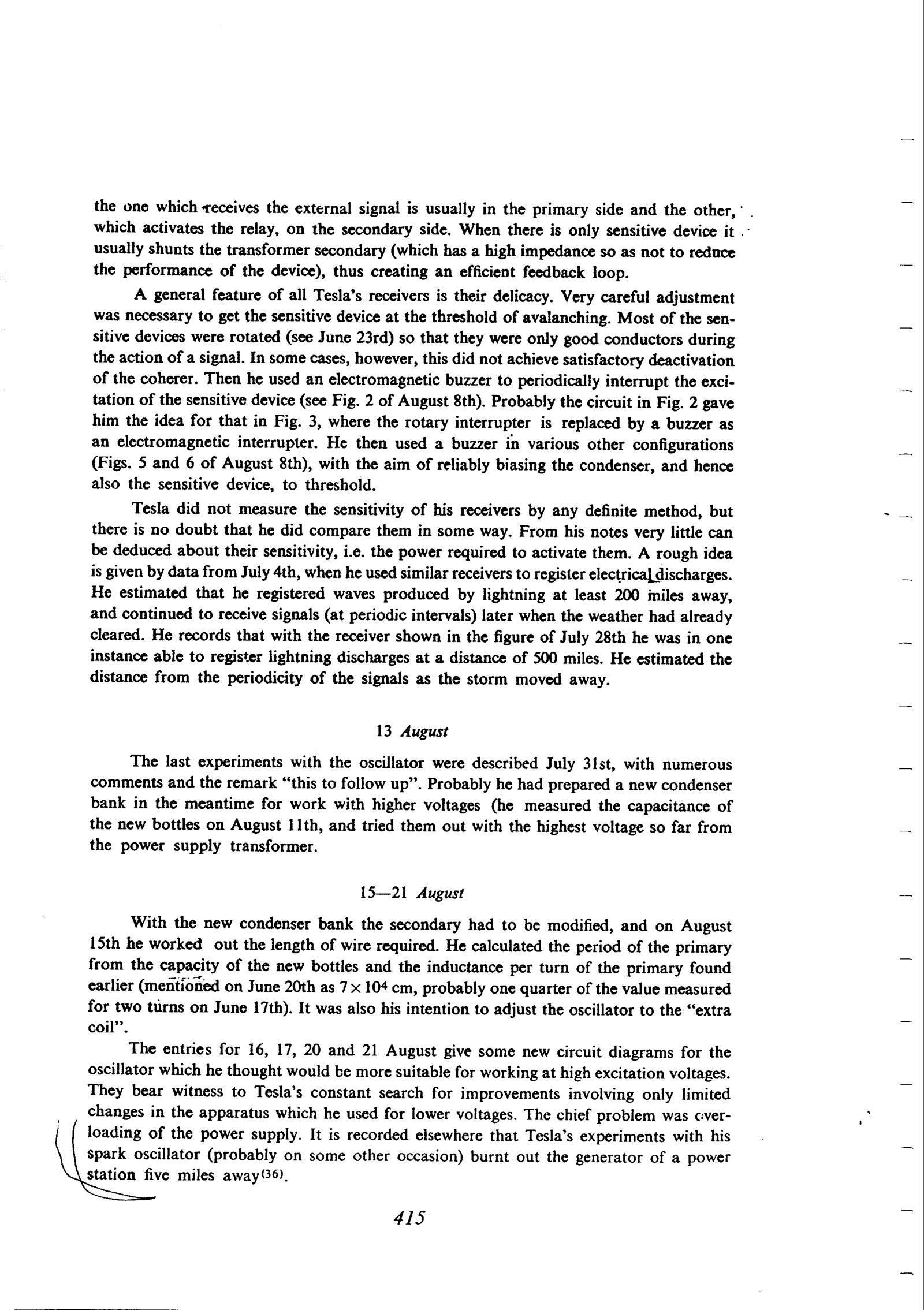Nikola Tesla: Colorado Springs Notes, 1899-1900 - Page 415 | Tesla Universe
