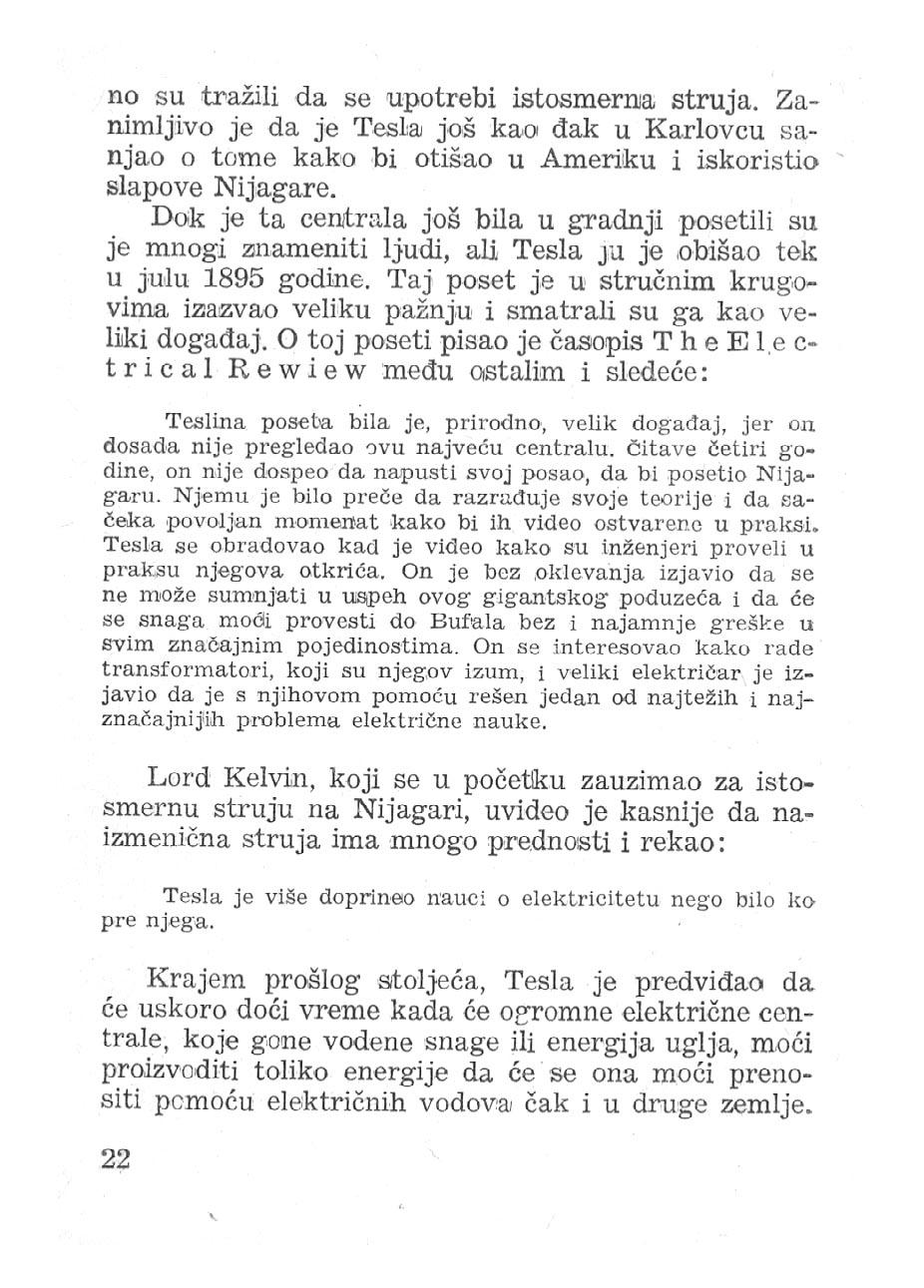 Nikola Tesla - Hero of Techniques - Page 22 | Tesla Universe