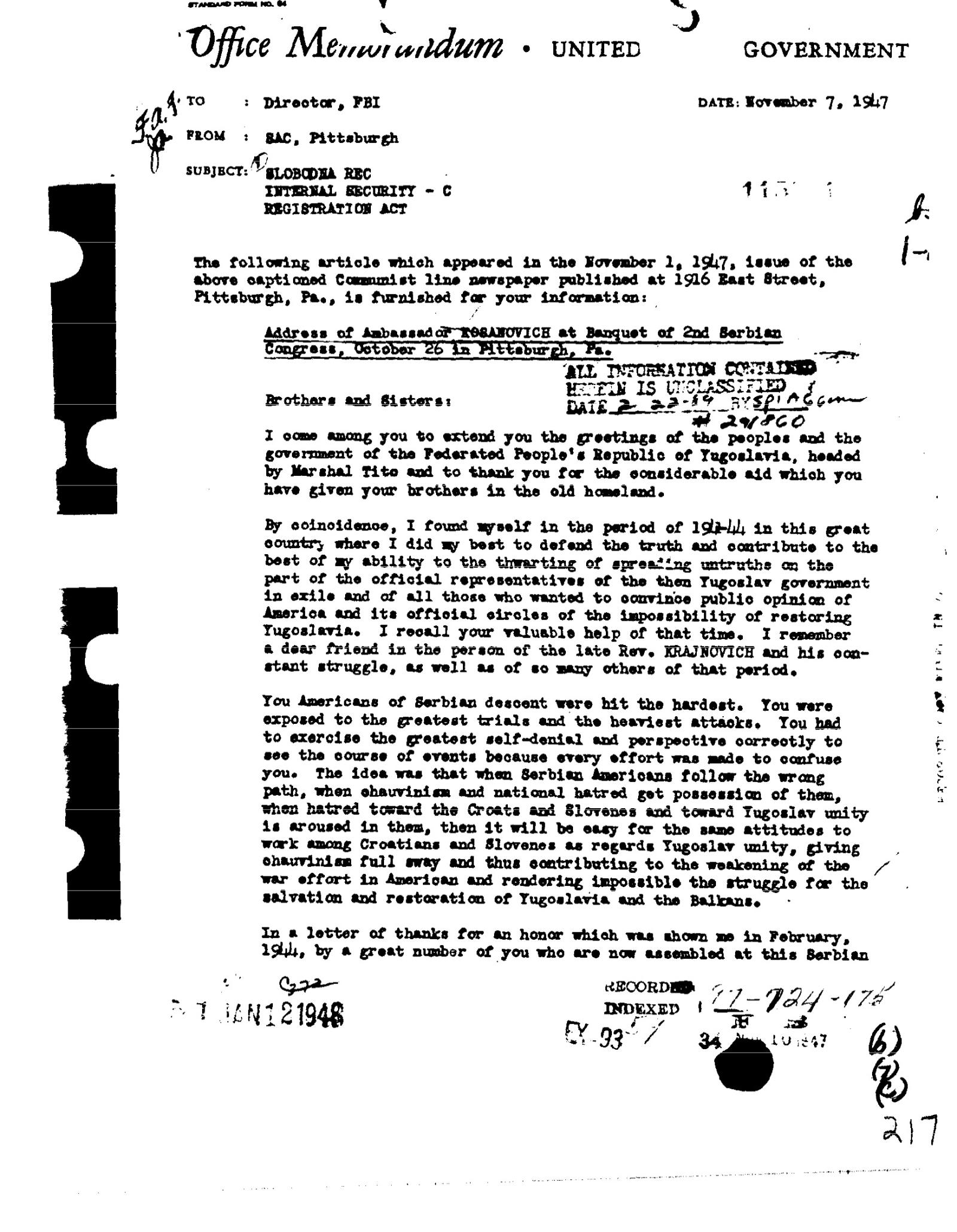 Nikola Tesla FBI Files - Page 217 | Tesla Universe