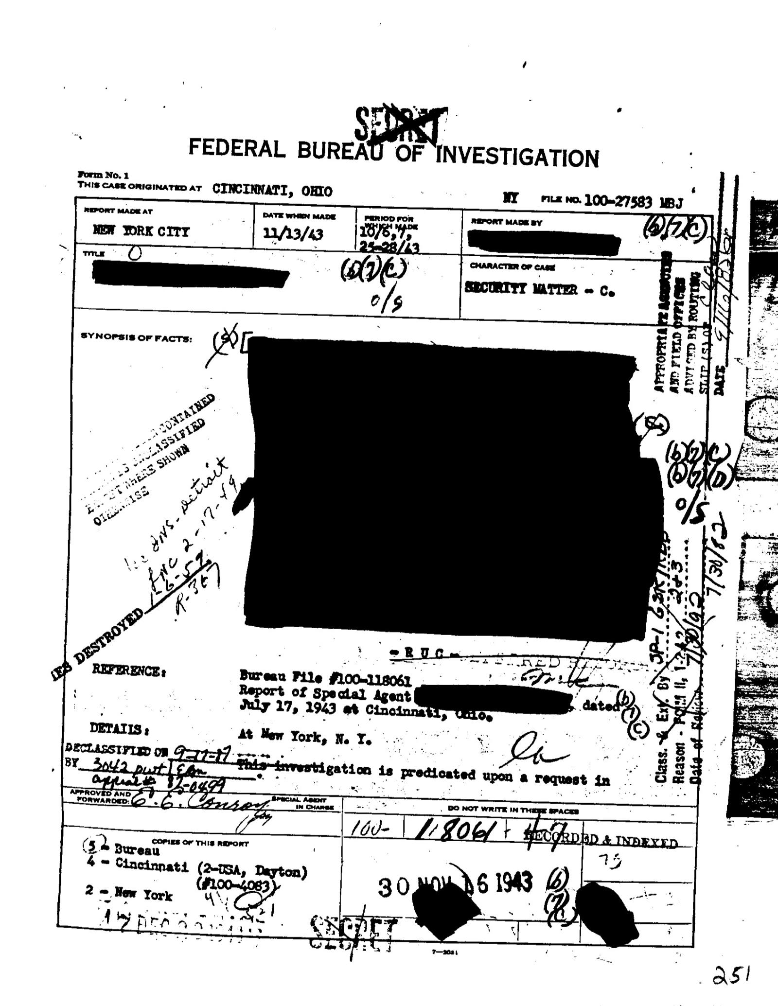 Nikola Tesla FBI Files - Page 251 | Tesla Universe