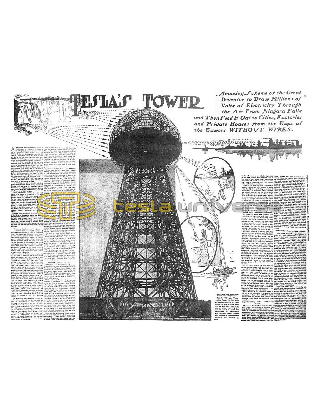 Tesla's Tower | Tesla Universe