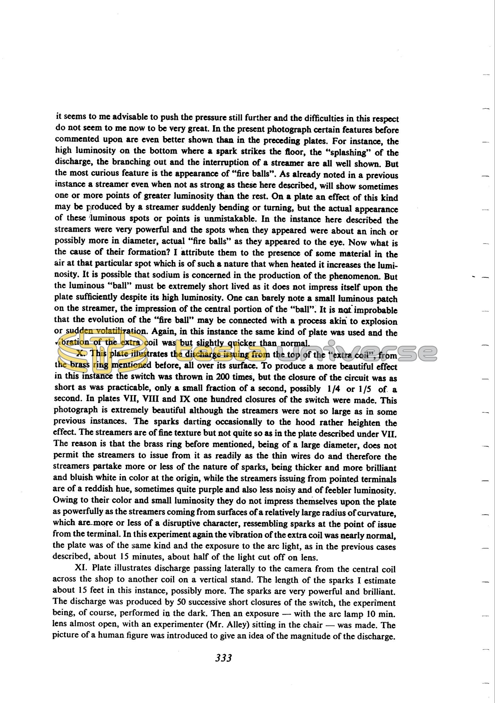 Nikola Tesla: Colorado Springs Notes, 1899-1900 - Page 333 | Tesla Universe