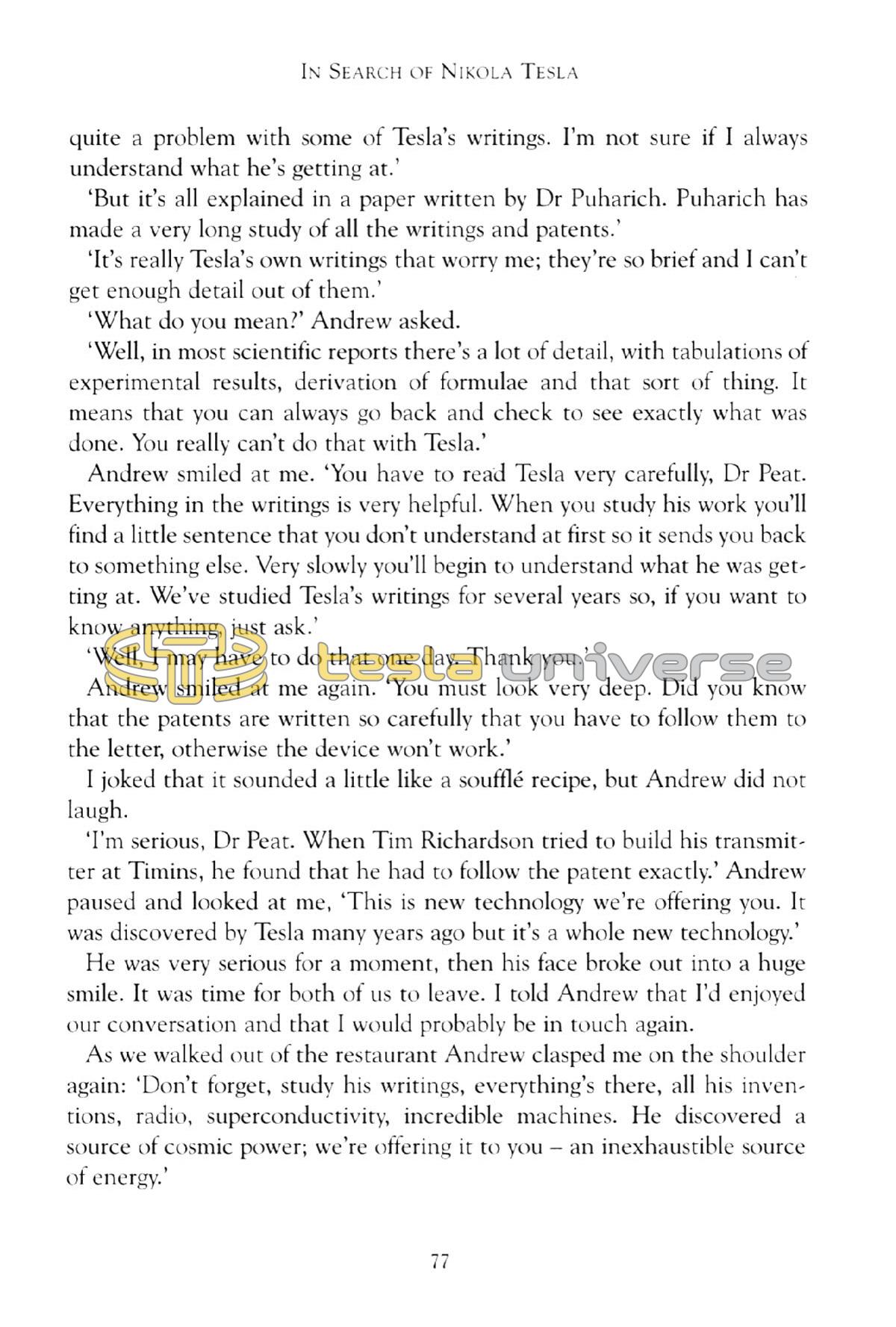 In Search of Nikola Tesla - Page 77 | Tesla Universe