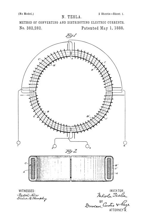 Nikola Tesla Patents