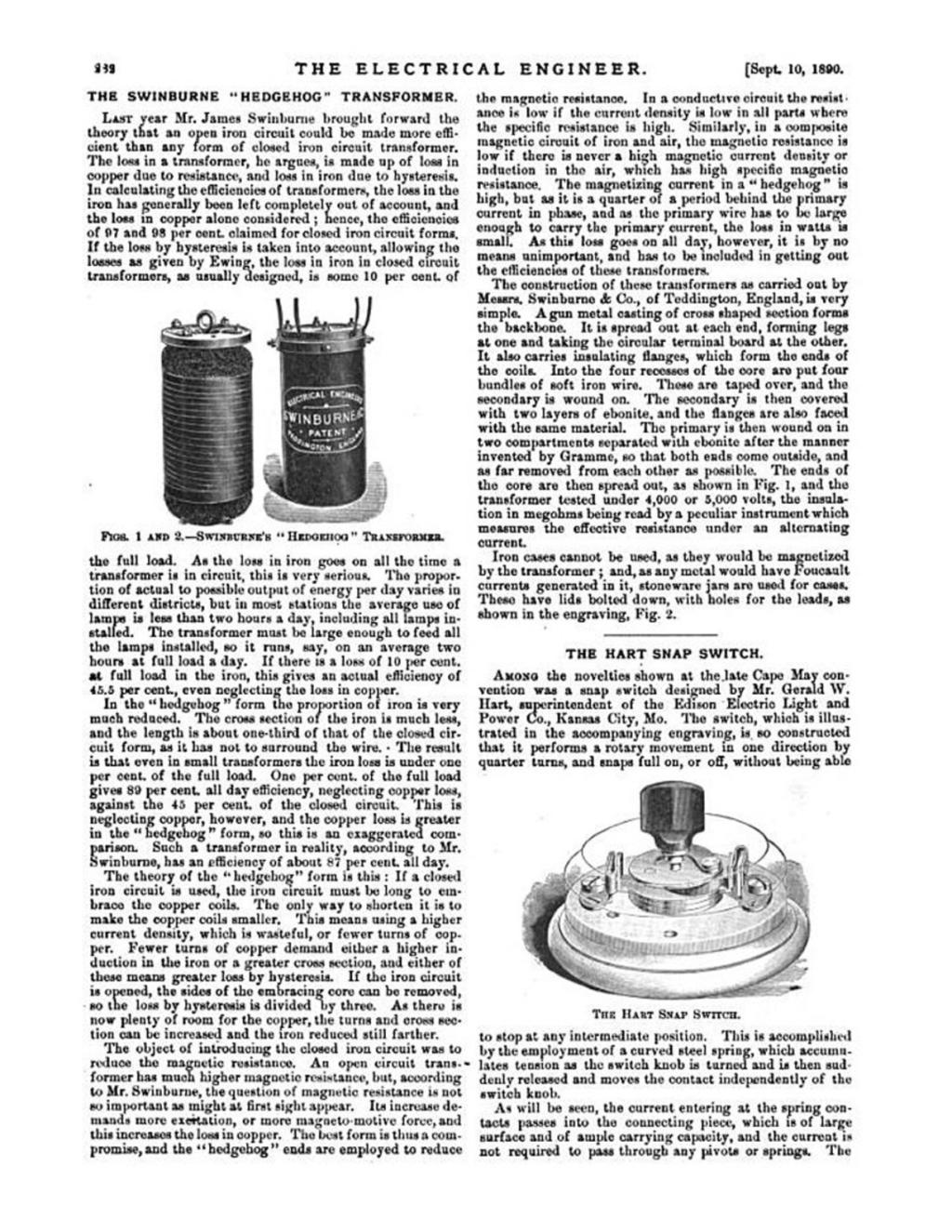 The Swinburne "Hedgehog" Transformer | Tesla Universe