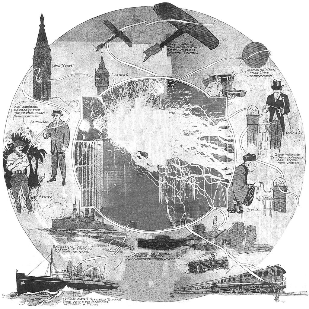 To Turn Earth into One Gigantic Dynamo | Tesla Universe