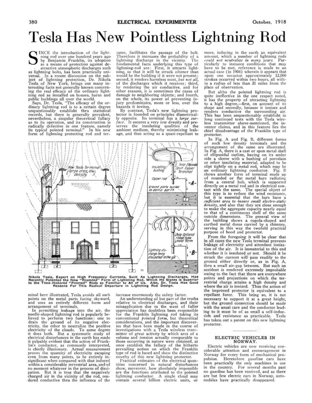 Tesla Has New Pointless Lightning Rod | Tesla Universe