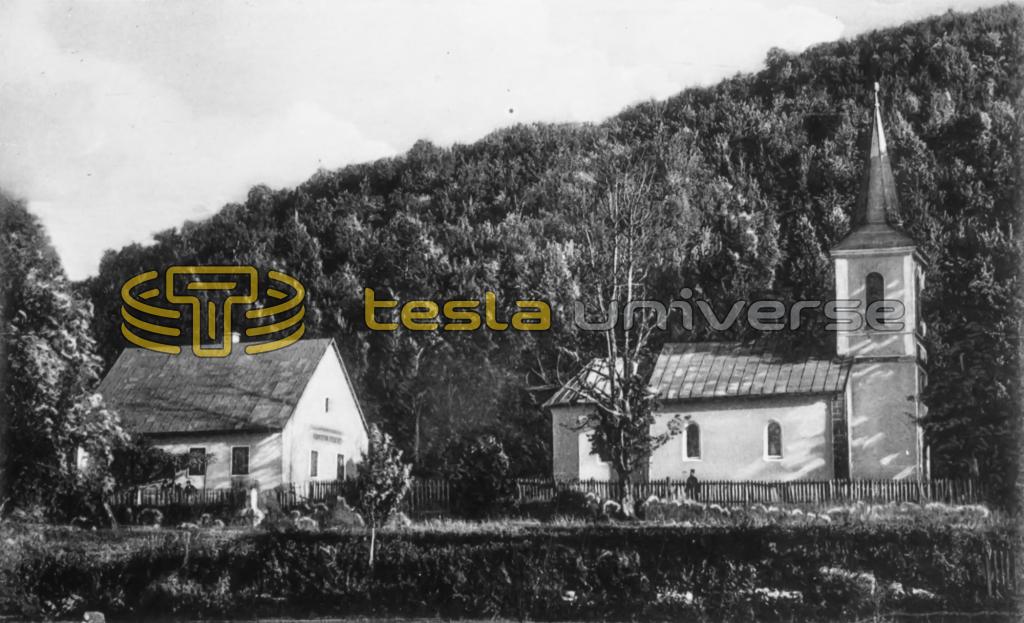 Oldest known photo (1933) of Tesla's birthplace in Smiljan, Croatia ...