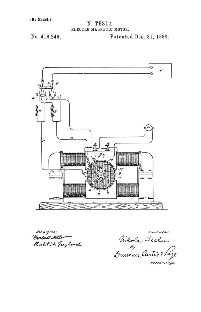 Nikola Tesla Patents