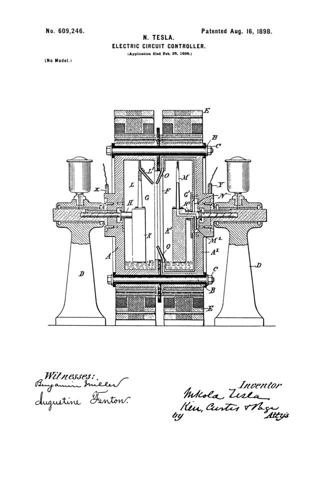 Nikola Tesla Patents