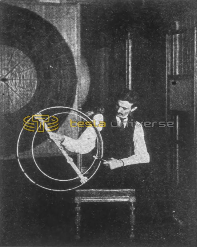 Nikola Tesla lighting an incandescent lamp wirelessly | Tesla Universe