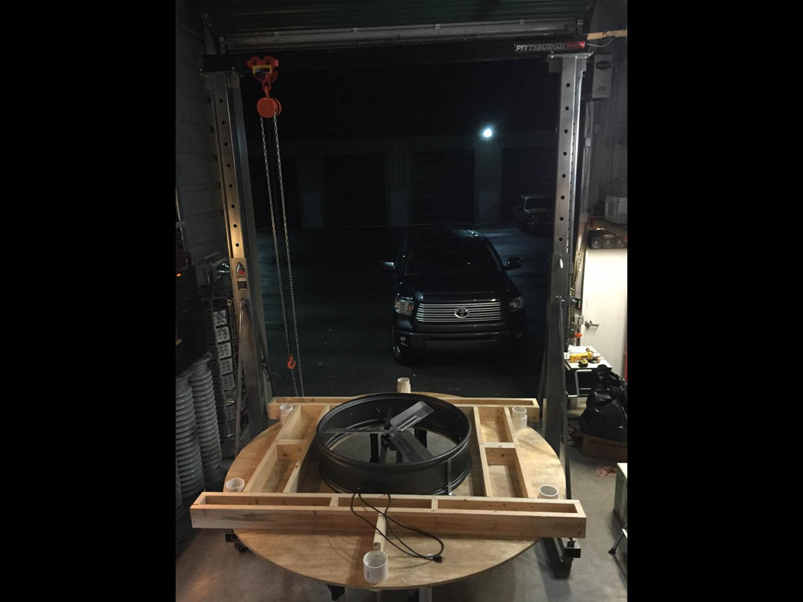 Large Model Tornado Built for The Weather Channel's New Science Series ...