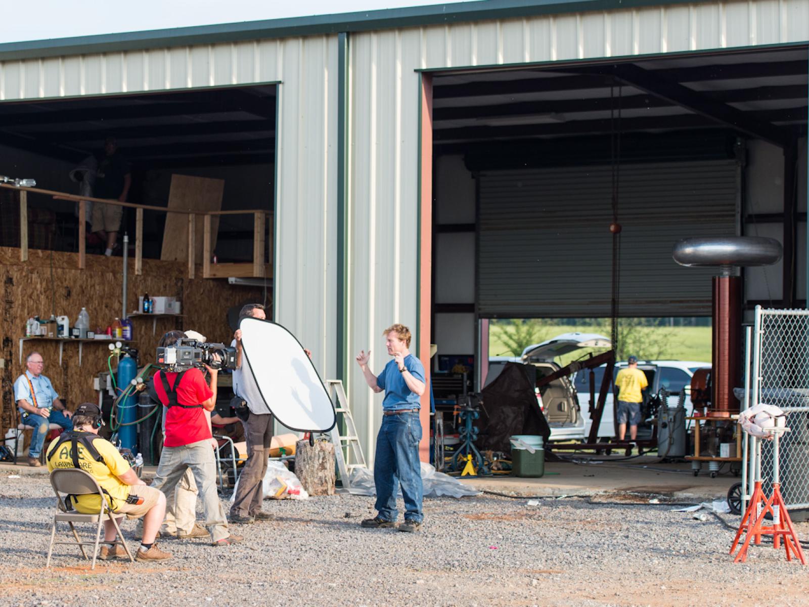 Tesla Universe assisting the Rocket City Rednecks with the DIY Death ...