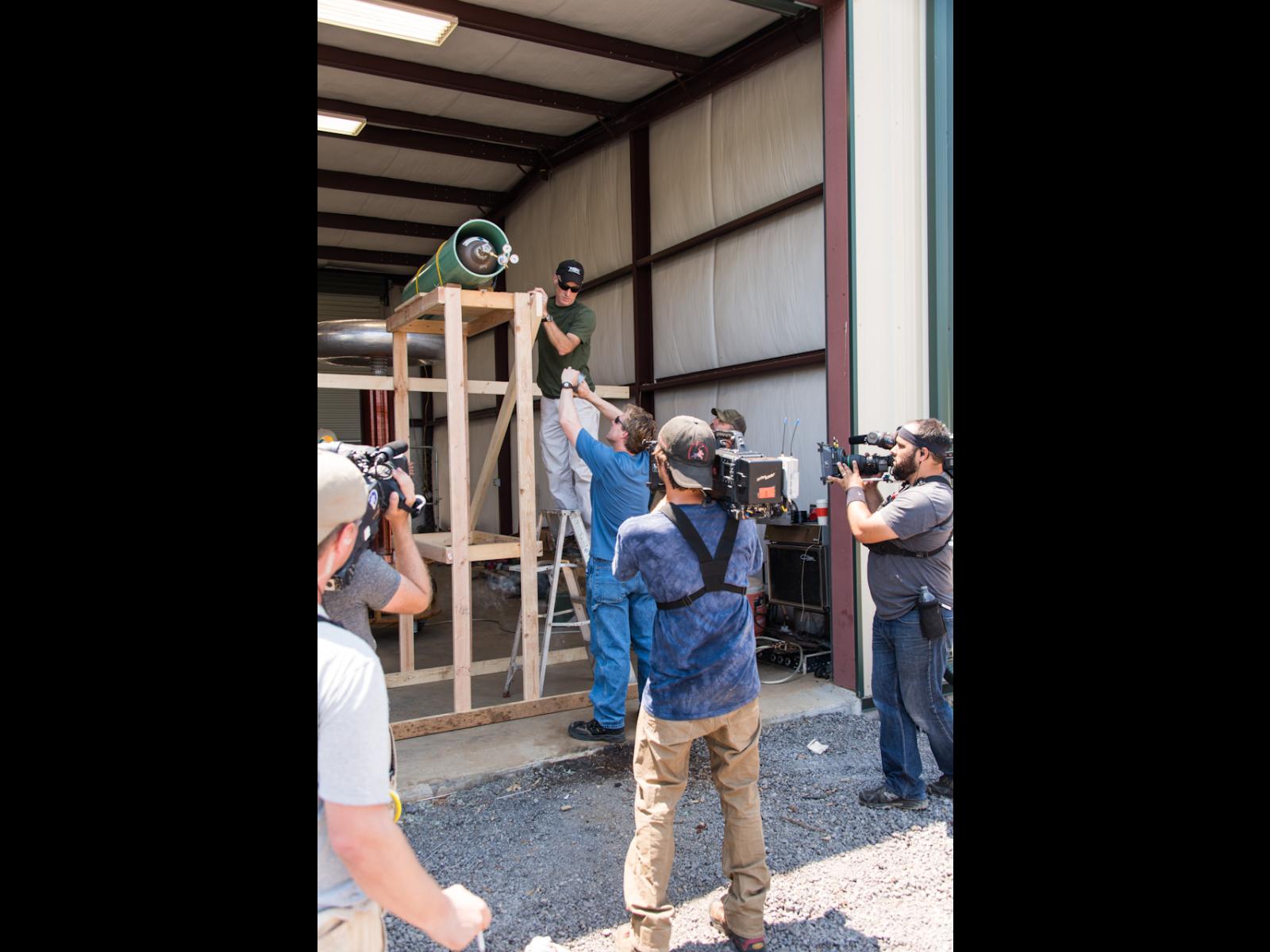 Tesla Universe assisting the Rocket City Rednecks with the DIY Death ...