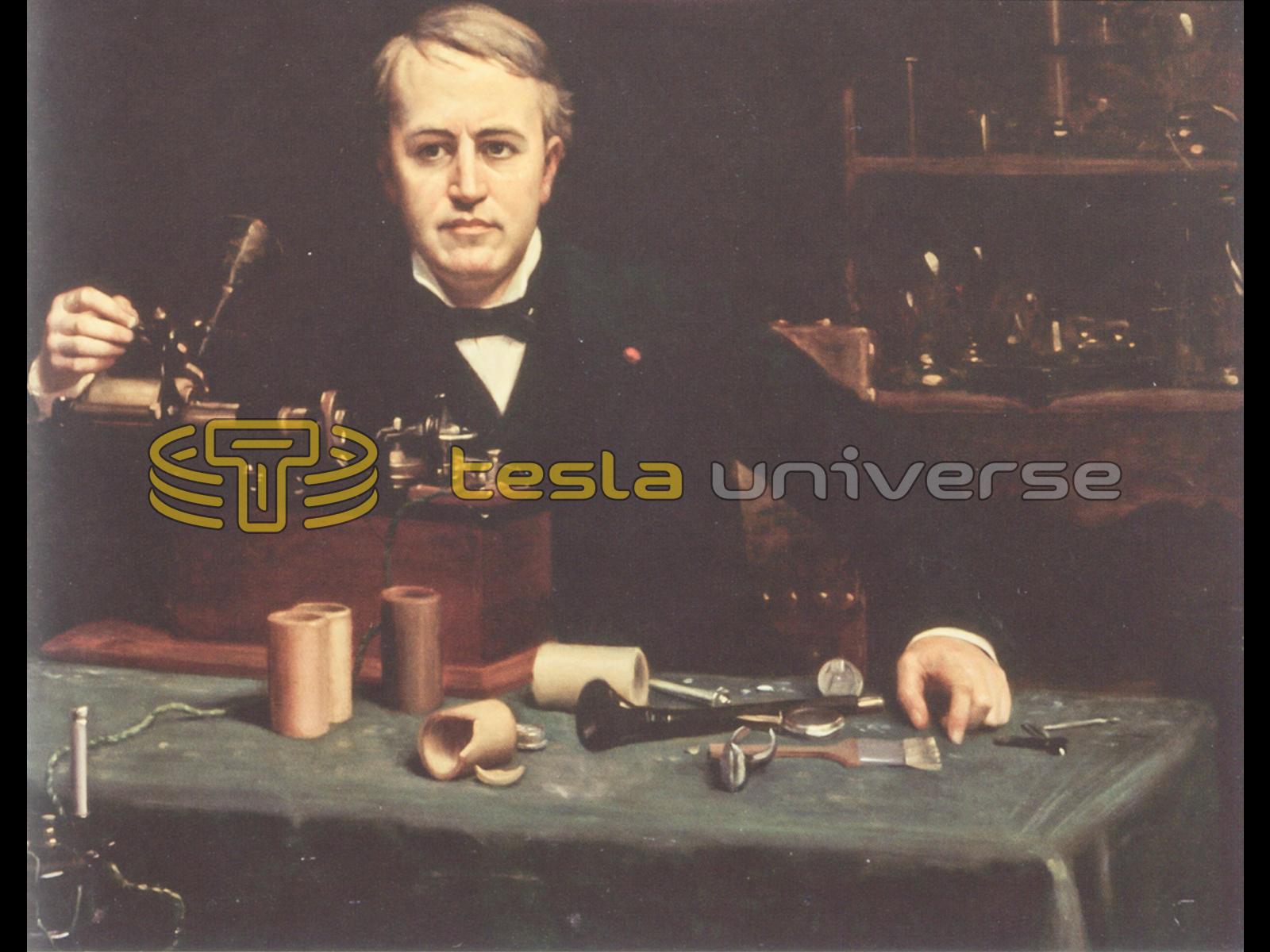 Thomas Alva Edison | Nikola Tesla Enemy | Tesla Universe