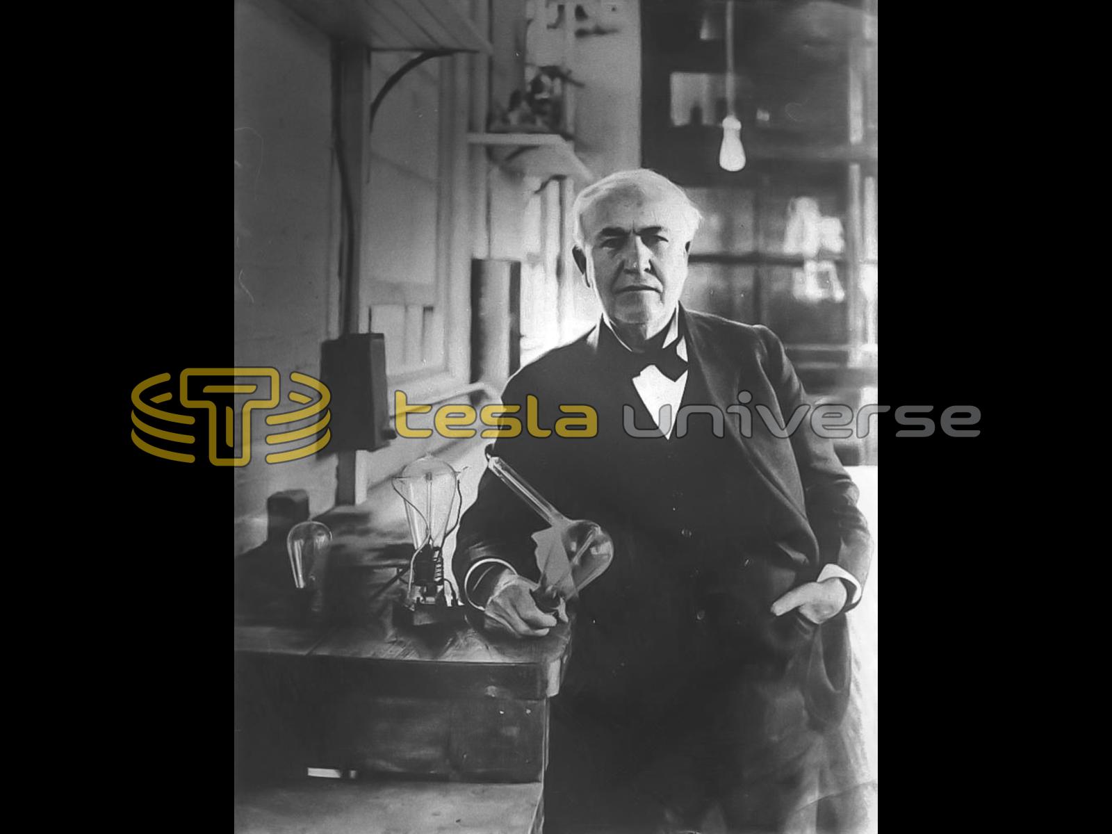 Thomas Alva Edison | Nikola Tesla Enemy | Tesla Universe