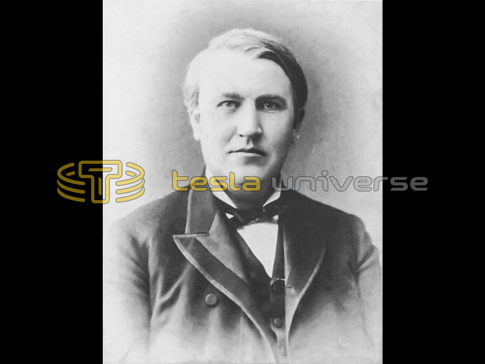 Thomas Alva Edison | Nikola Tesla Enemy | Tesla Universe