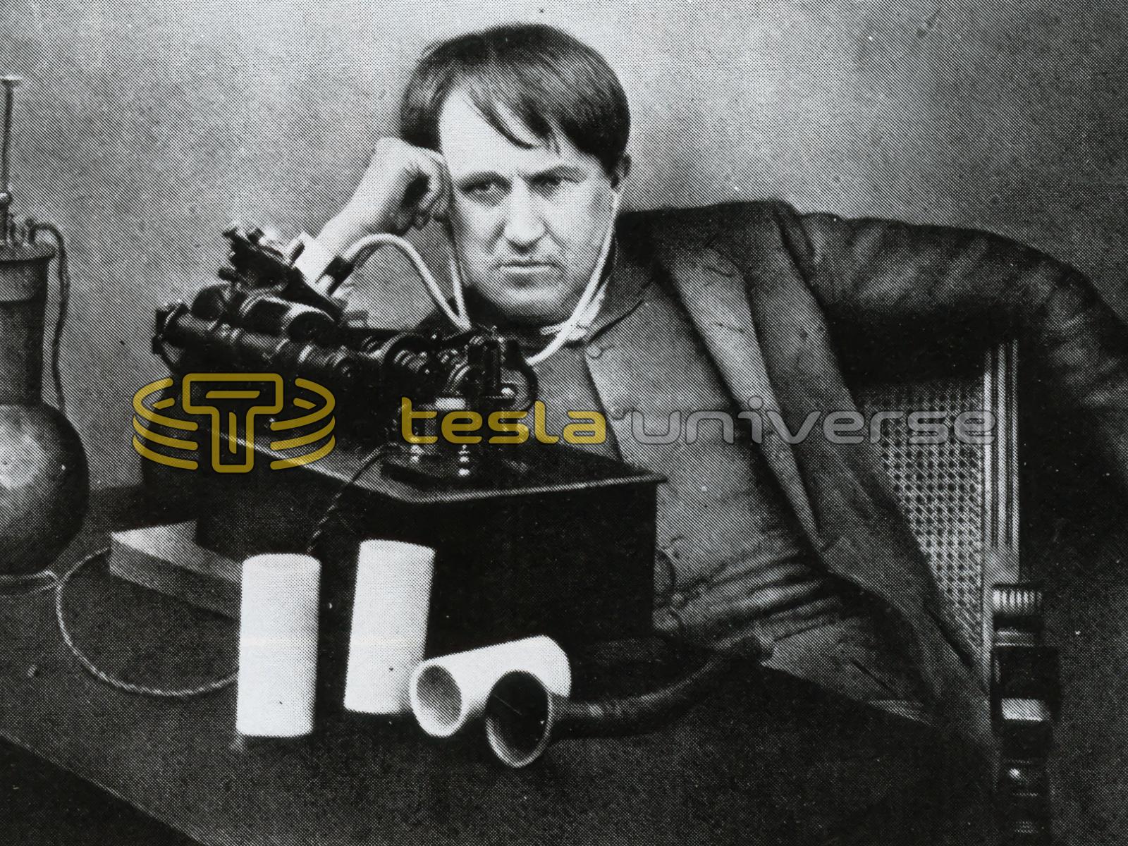 Thomas Alva Edison | Nikola Tesla Enemy | Tesla Universe