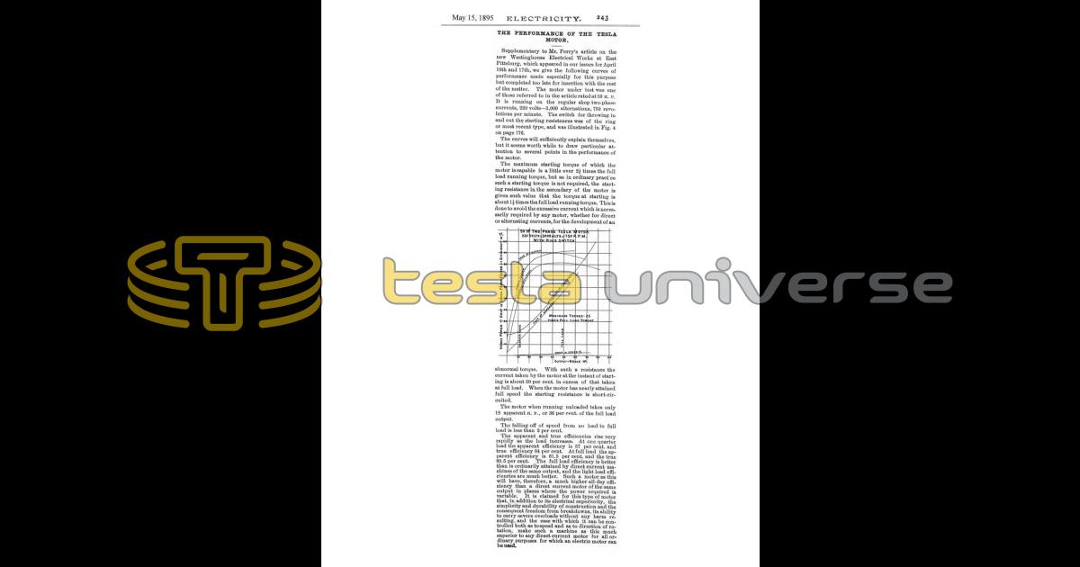 The Performance of the Tesla Motor | Tesla Universe