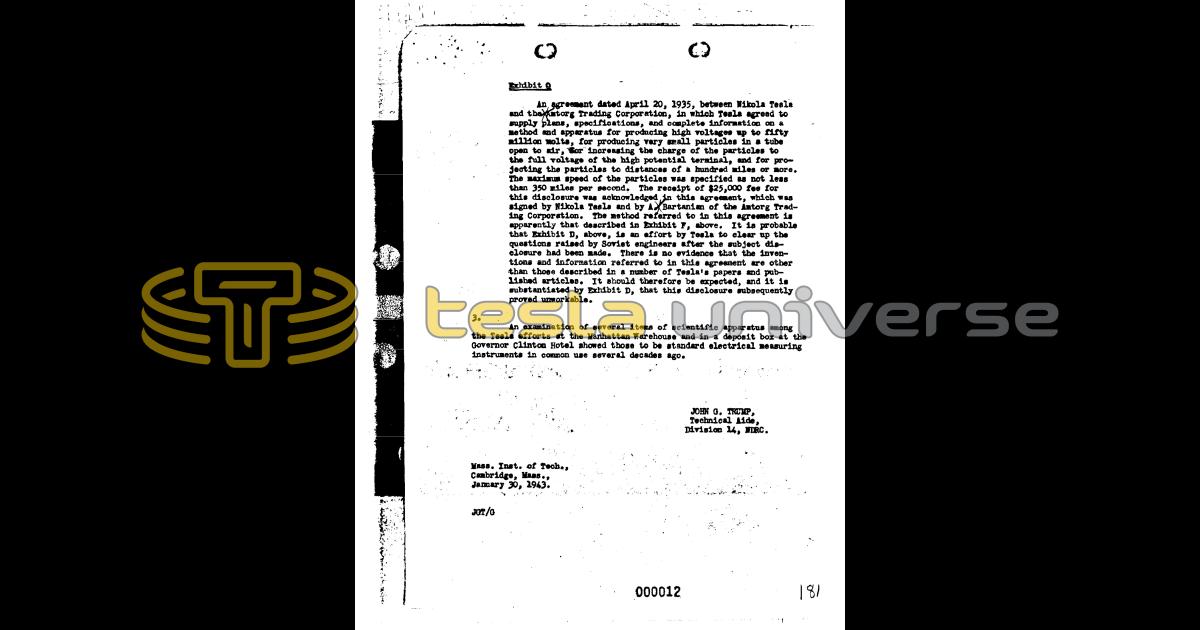 Nikola Tesla FBI Files - Page 181 | Tesla Universe